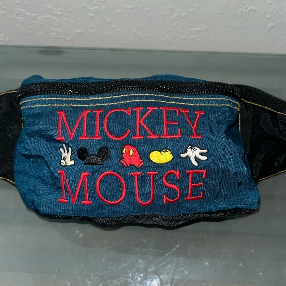 Mickey Unlimited | Bags | Vintage Disney Mickey Mouse Fanny Pack | Poshmark